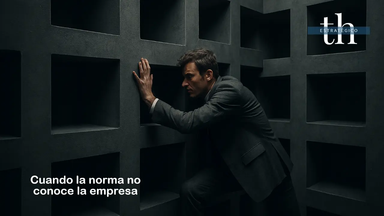 Cuando la norma no conoce la empresa