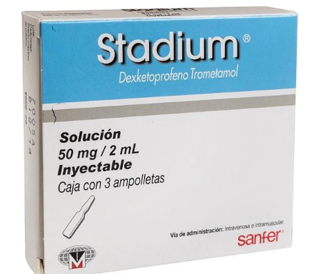 Dexketoprofeno Trometamol 50 mg / 2 ml Caja C/ 3 Ampolletas